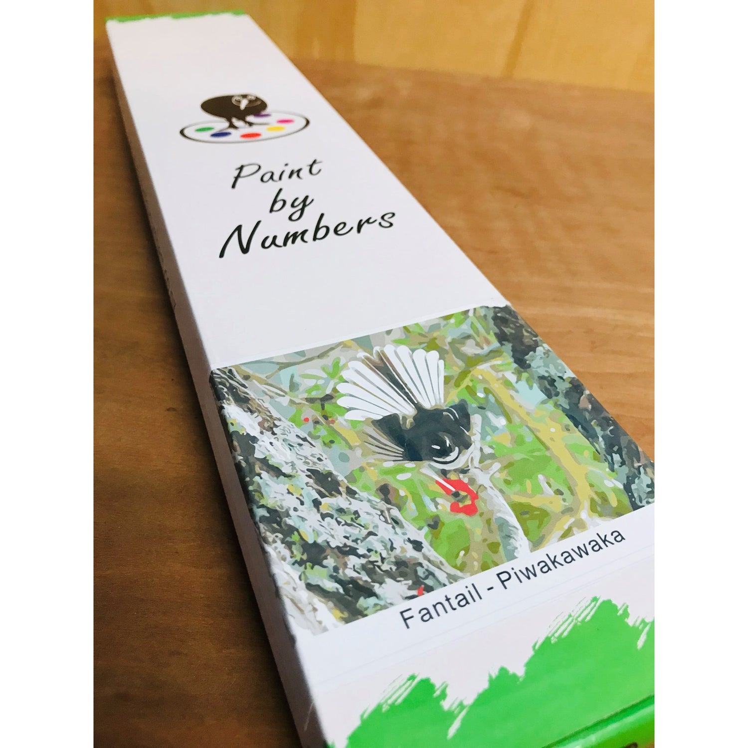Fantail - Piwakawaka | Paint by Numbers Shipped Direct from NZ – Kiwi ...