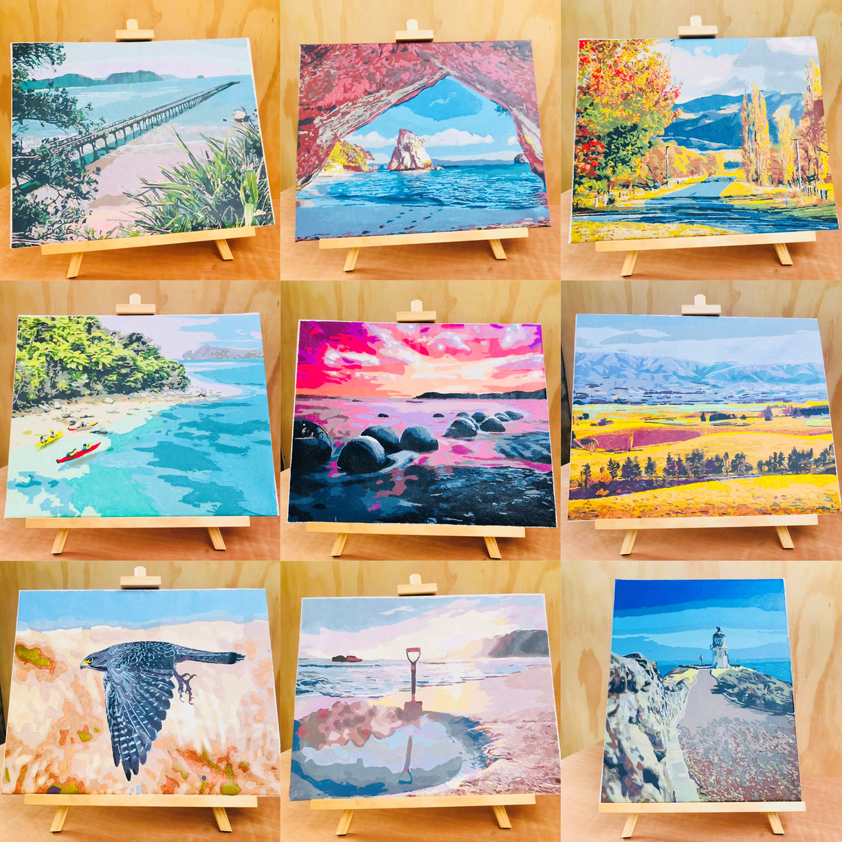 Kiwi Paint by Numbers